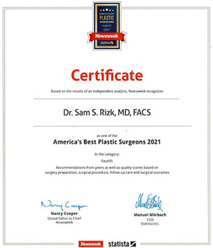 Facial Plastic Surgeon NYC | Nose and Face Expert | Dr Sam Rizk